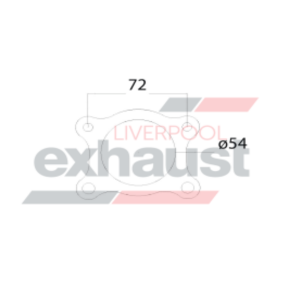 FJ20 Rear Turbo Gasket – Liverpool Exhaust