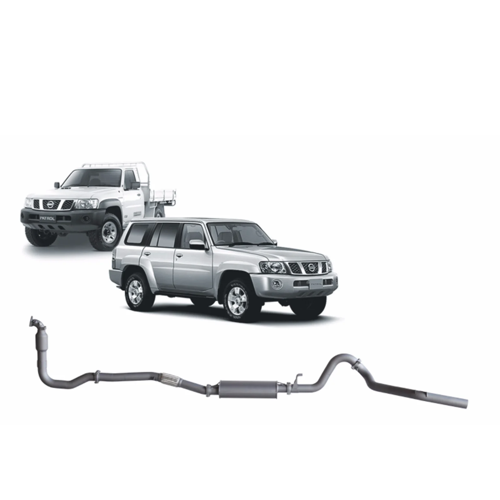 Redback - 4x4 Extreme Duty Exhaust for Nissan Patrol GU 3.0L (05/2000 ...