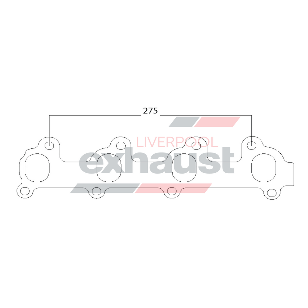 Toyota 2RZ 4 Cyl Gasket – Liverpool Exhaust